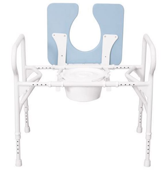DHS Equipment Program - Over Toilet Frame - Bariatric - Height Adjustable